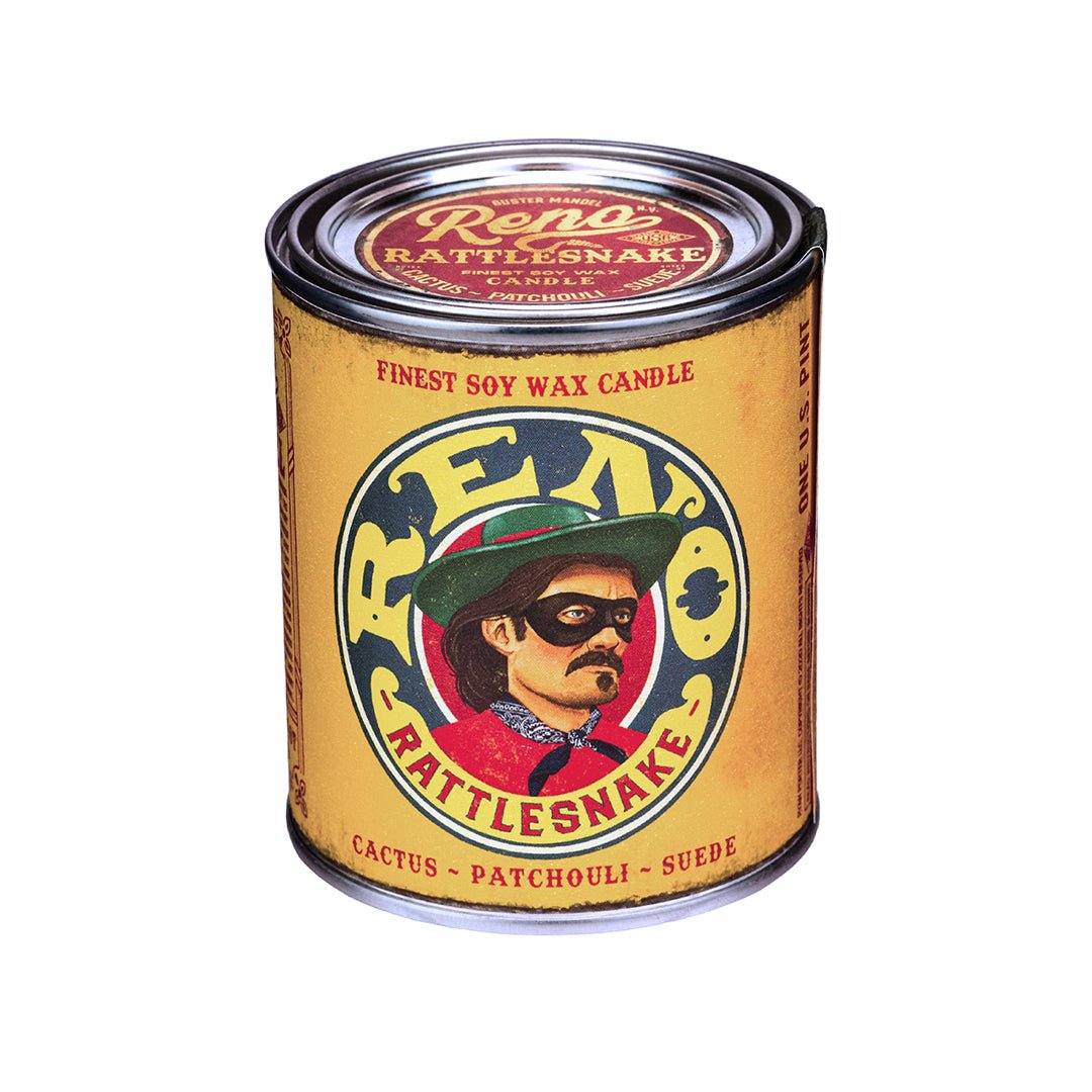 BUSTER MANDEL Reno Rattlesnake Candle | Luxury Masculine Scent