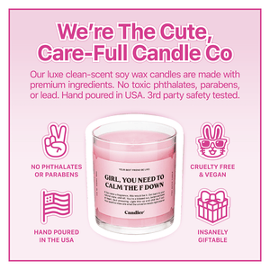 Cherry Blossom Candle | Candier® Calm The F Down Candles