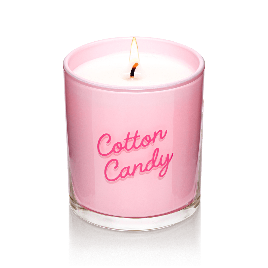 Cotton Candy Candle | Candier® Candyfloss Dessert Candle