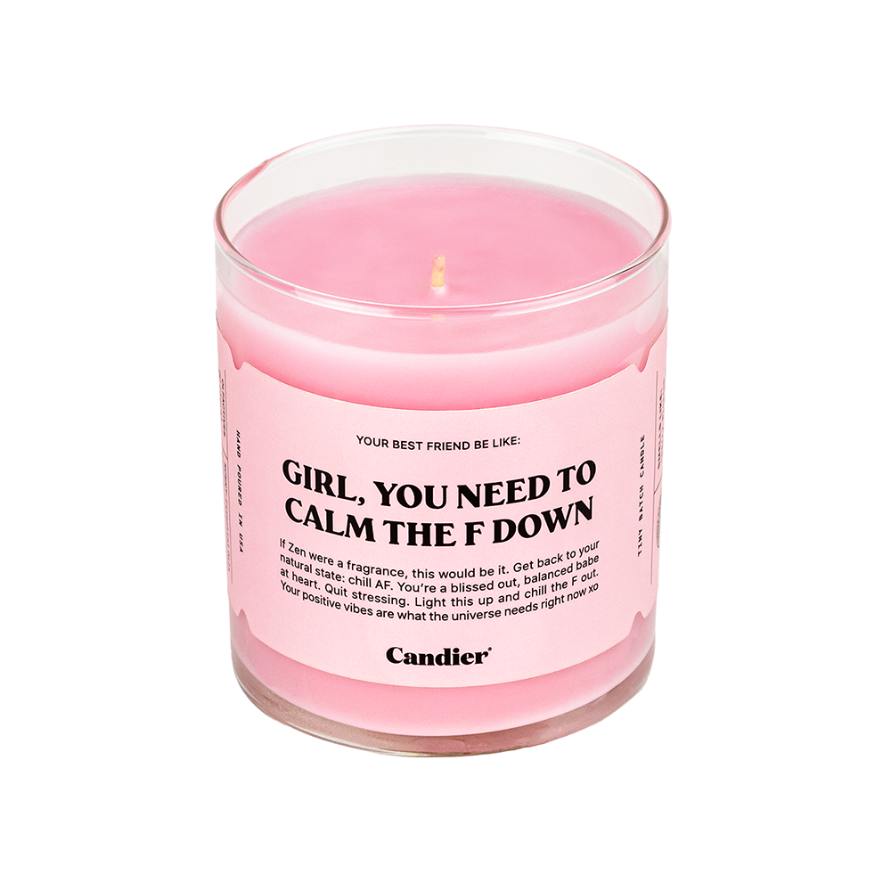 Calm the F Down Candle | Calming Scented Candles