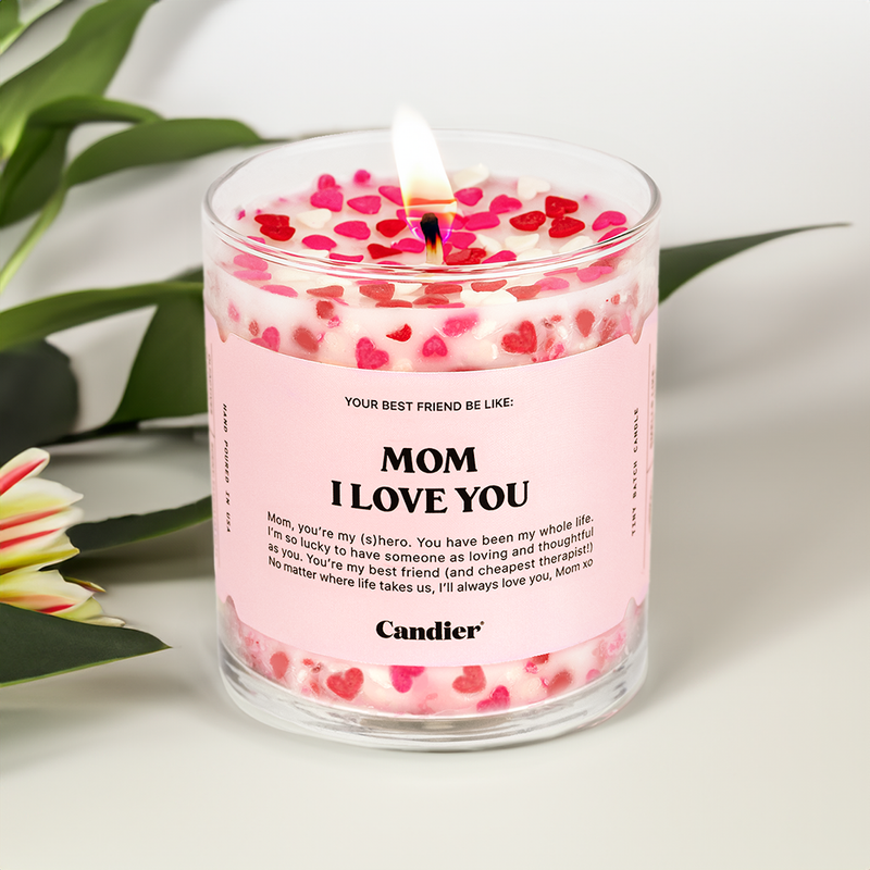 MOM I LOVE YOU CANDLE | CANDLES FOR MOTHERS