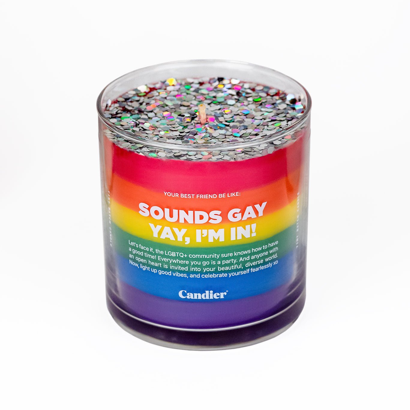 SOUNDS GAY CANDLE | LGBTQ+ SUPPORT CANDLE