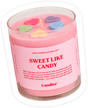 CANDIER SWEET LIKE CANDY | Cute Candle With Nostalgic Candy Scent