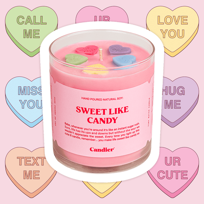 CANDIER SWEET LIKE CANDY | Cute Candle With Nostalgic Candy Scent