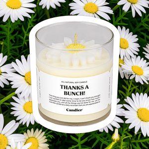 Thanks a Bunch Candle | Appreciative Gratitude Candle Gifts
