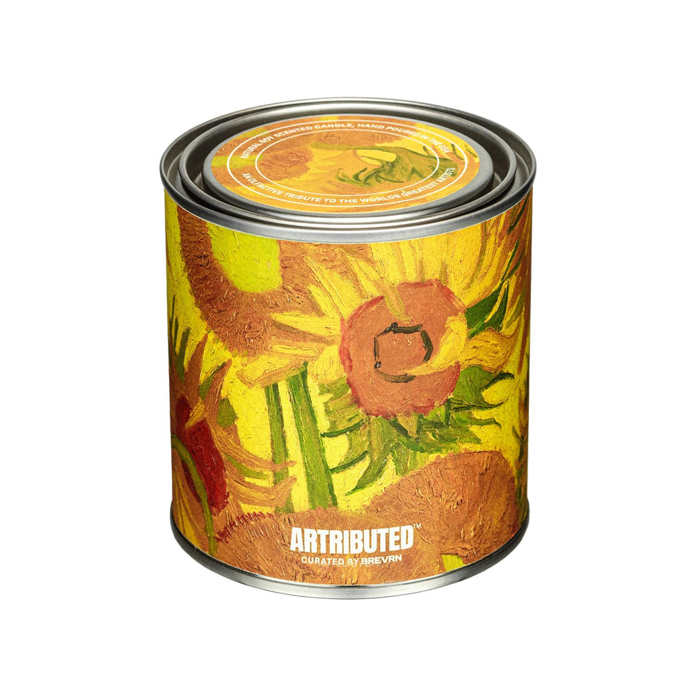 Van Gogh Flowers Candle | Vincent Van Gogh Sunflowers Art