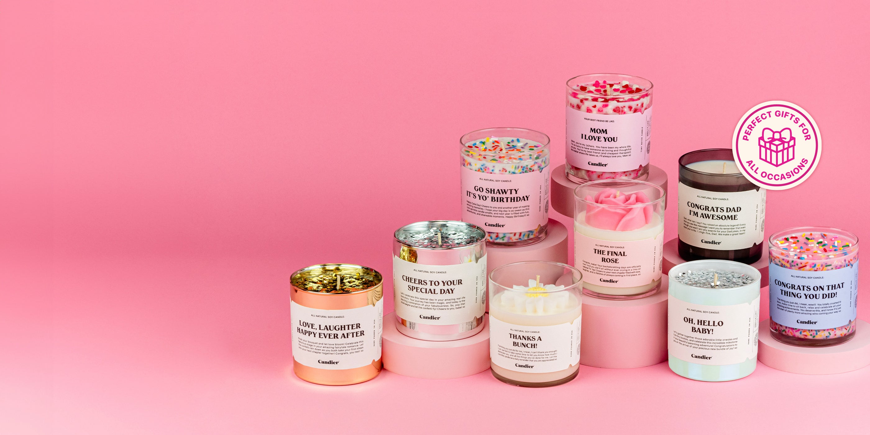 Scented Gift Candles | Fancy and Unique Candles